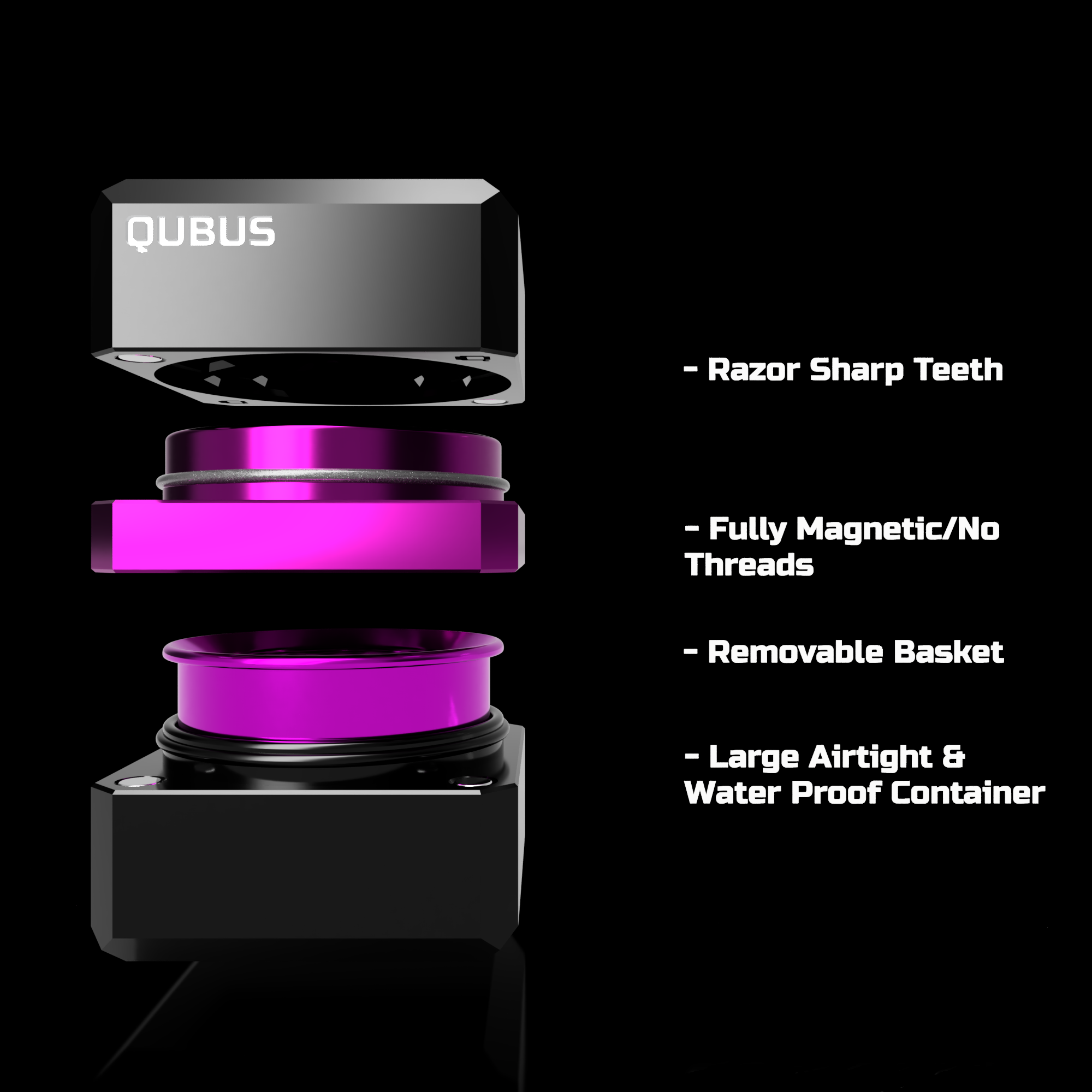 QUBUS STORE - PREMIUM HERB GRINDER